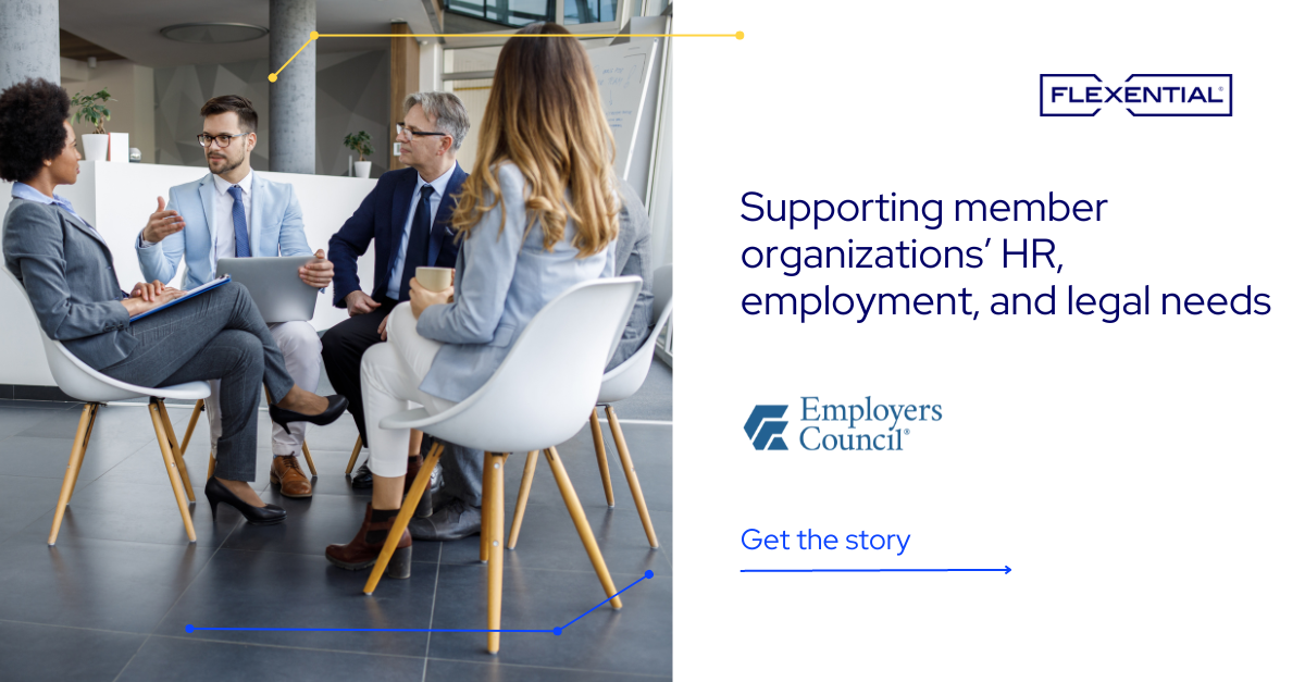 Supporting member organizations’ HR, employment, and legal needs | Flexential
